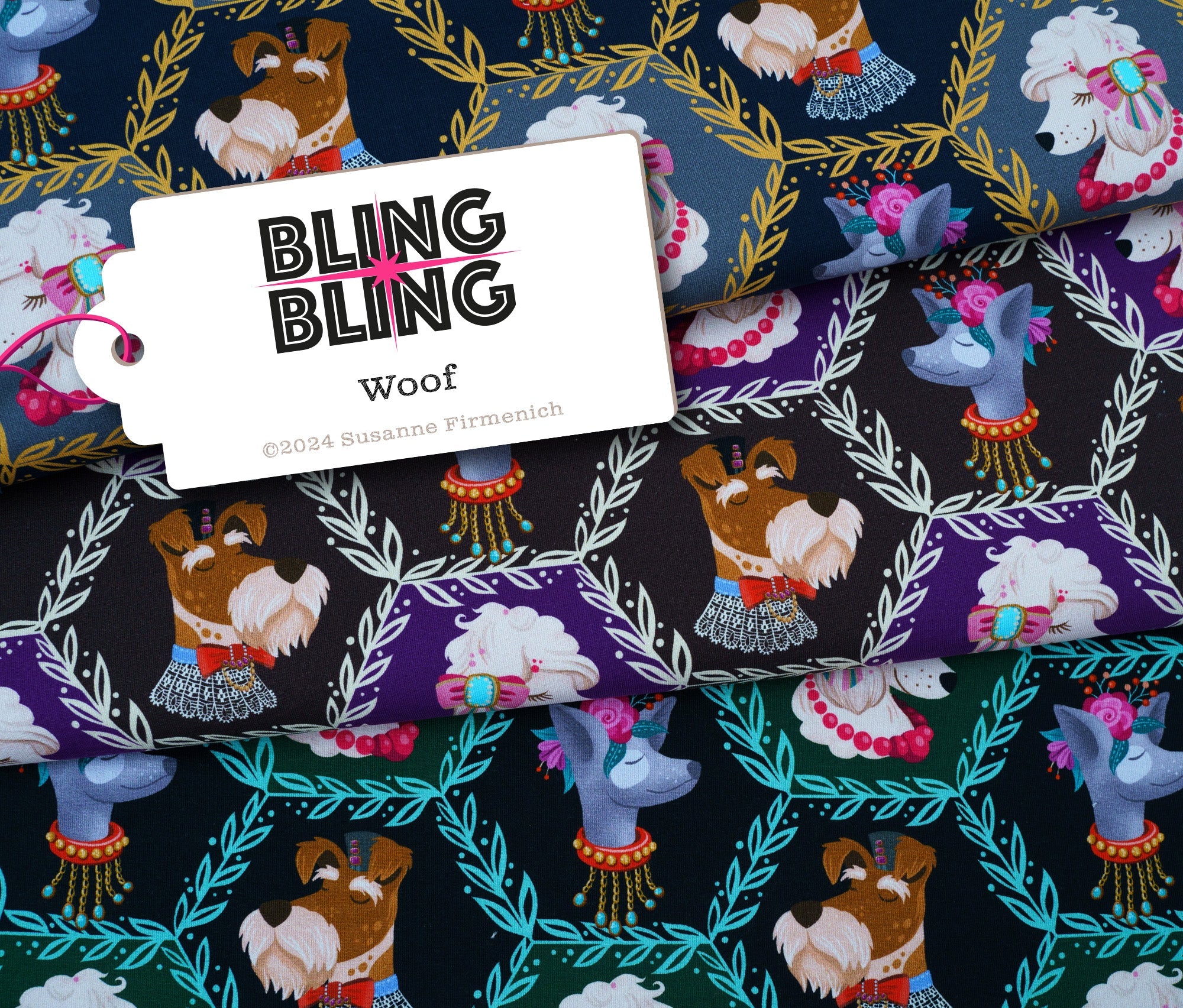 Bling Bling - WOOF - Sweat